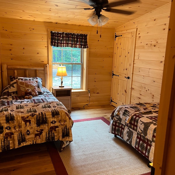 Solid Wood Classic Cedar Mailbox Stand ~ Farmhouse | Unfinished | 100% ...