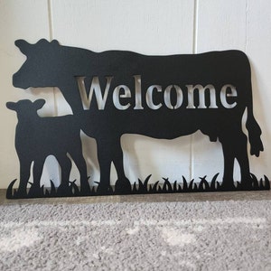 Personalized Desert Scene Metal Sign Decor Metal - Etsy