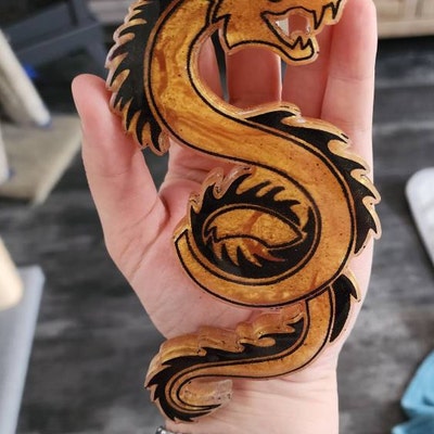 Kitsune Fox & Oni Blade Sticker - Etsy