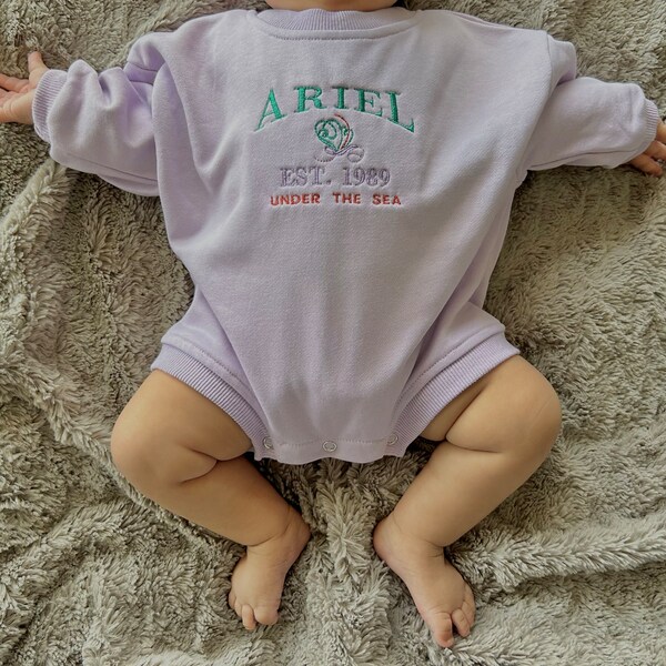 The Little Mermaid Ariel Machine Embroidery. Established 1989. - Etsy