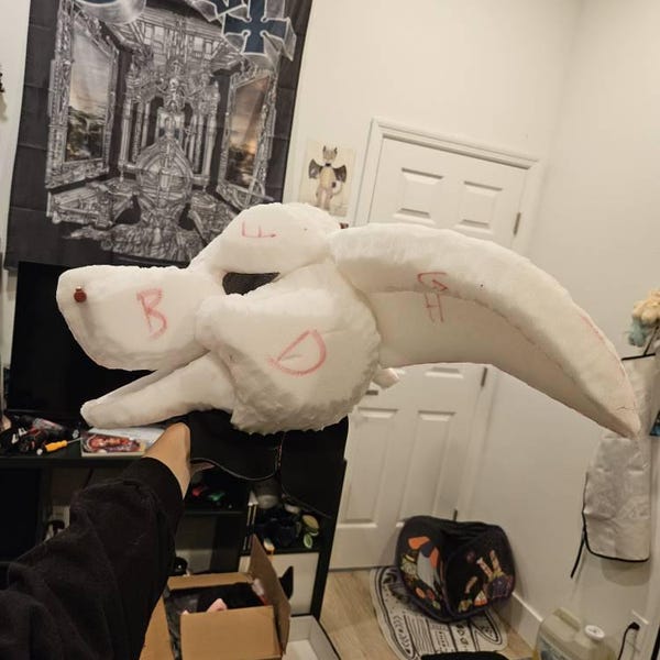 DIGITAL Manokit Foam Head Base Pattern/template for Fursuits - PDF ...