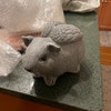 Guinea Pig Angel Statue, Concrete Pig Memorial, Remembrance Figure ...