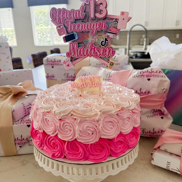 Mercat Gabby Cat Playhouse Inspired Custom Cake Topper - Etsy