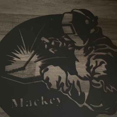 Customized Metal Welding Sign, Sign for Welder, Welder Sign ...