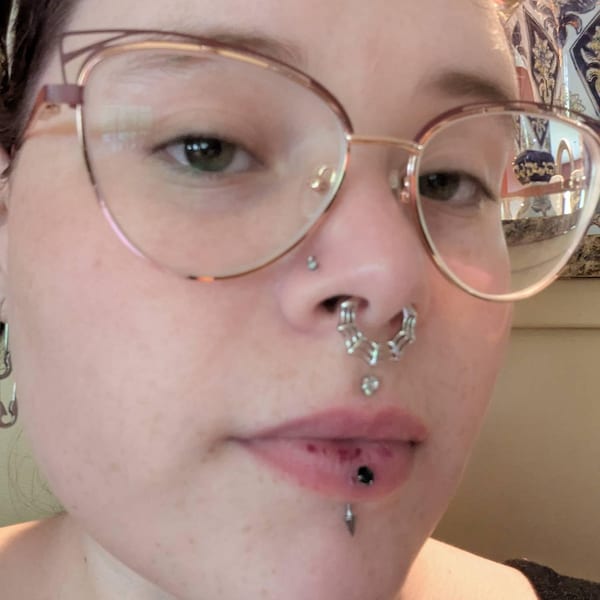 16G Spider Web Septum Ring Black Silver Clicker/cartilage/helix Earring ...