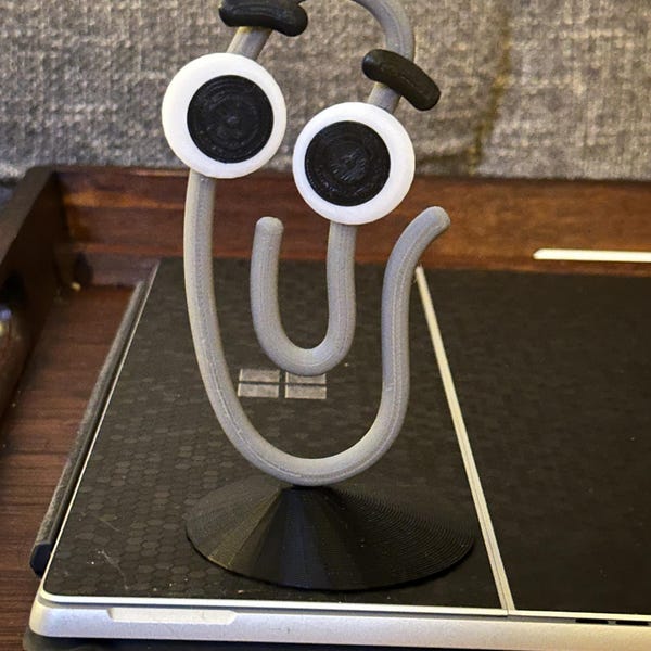 3D Printed Microsoft Clippy - Etsy