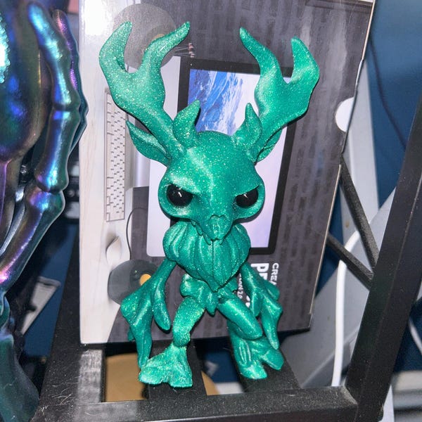 Wendigo | Cryptid Figurine | Hand-painted | Made-to-order | Articulated ...