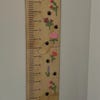 Personalised Growth Chart - WILDFLOWER | Girls Room | Daisy Theme ...