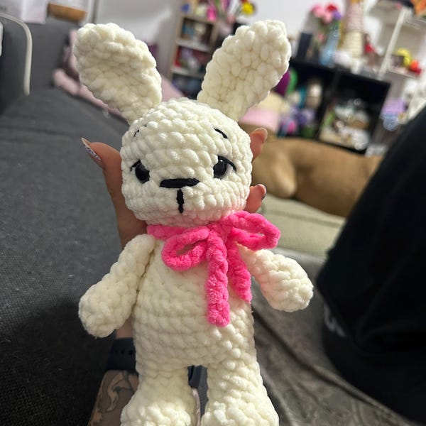DOR Bunny Amigurumi/crochet Rabbit/ Easy Crochet Pattern/low Sew /plush ...