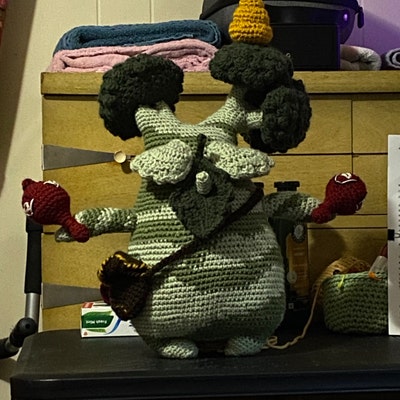 Dancing Broccoli Crochet Pattern Amigurumi Pattern Tutorial PDF File - Etsy
