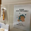 Bilingual Spanish Classroom Decor, Printable Poster, Wash Your Hands ...