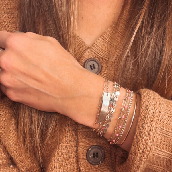 Freshwater Pearl Square, Pearl Connector, Gold Filled or Sterling ...