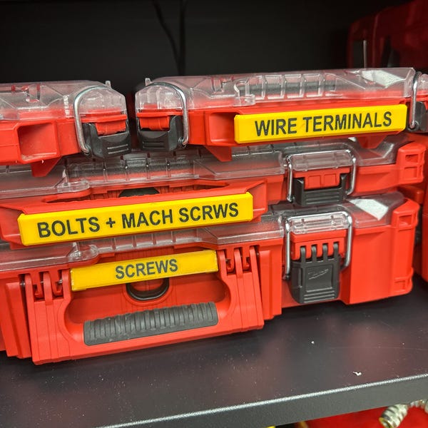 Toughbuilt Stacktech Rail Labels - Etsy