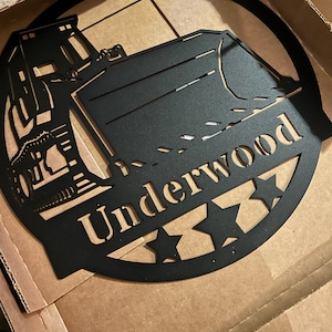 Construction Collection: Bulldozer, Dozer, Diesel, Metal Sign, Art ...