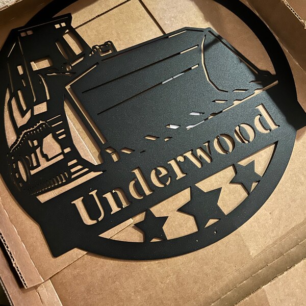 Construction Collection: Bulldozer, Dozer, Diesel, Metal Sign, Art ...