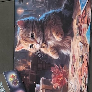 Commander Cat Playmat MTG Cat Playmat Gathering Playmat TCG RPG ...