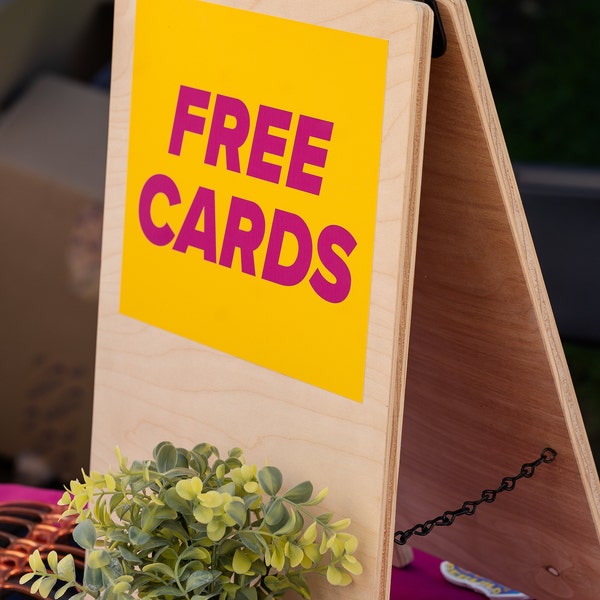 DIY A-frame Sidewalk Sign, Raw Birch Ply-wood (blank) - Etsy