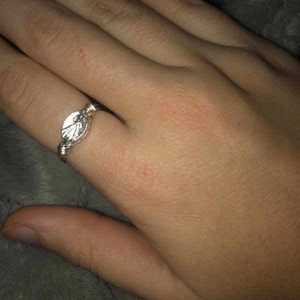 Wire Wrapped Jesus Ring - Divine Mercy Jewelry - Christian Ring - Etsy