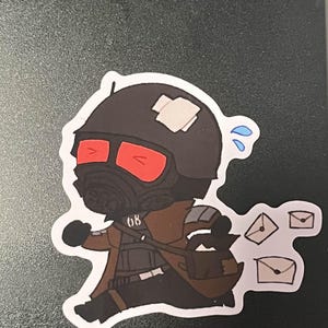 Fallout: New Vegas Character Vinyl Stickers - Etsy