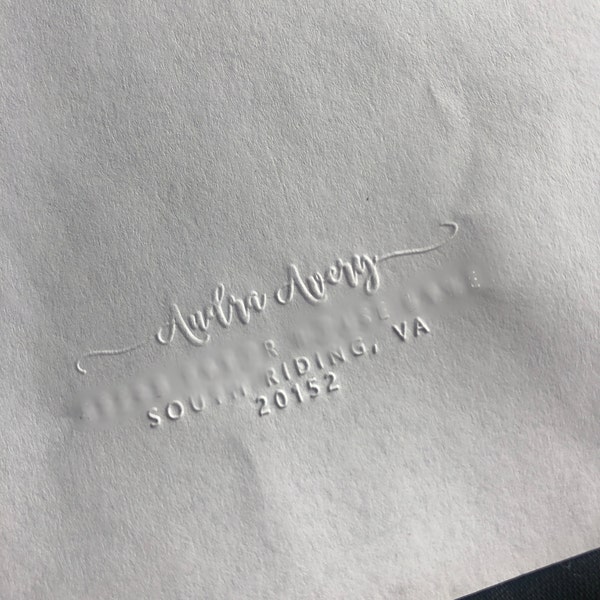 Custom Address Embosser, Return Address Embosser,notary Seal Embosser ...