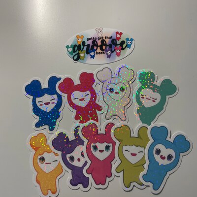 SKZOO Stray Kids Yakult Sticker Bundle Kpop Aesthetic - Etsy