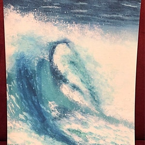 Beach Rose Path Watercolor Print - Beach House Chic - Etsy