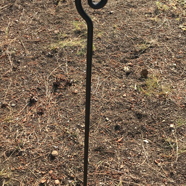 Garden Stake, Hand Forged by Blacksmith - Made in USA - Etsy