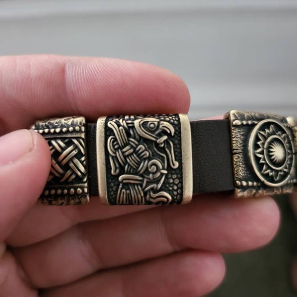 Viking Charm Odin's Raven Munin Mammen Style Viking Jewelry - Create ...