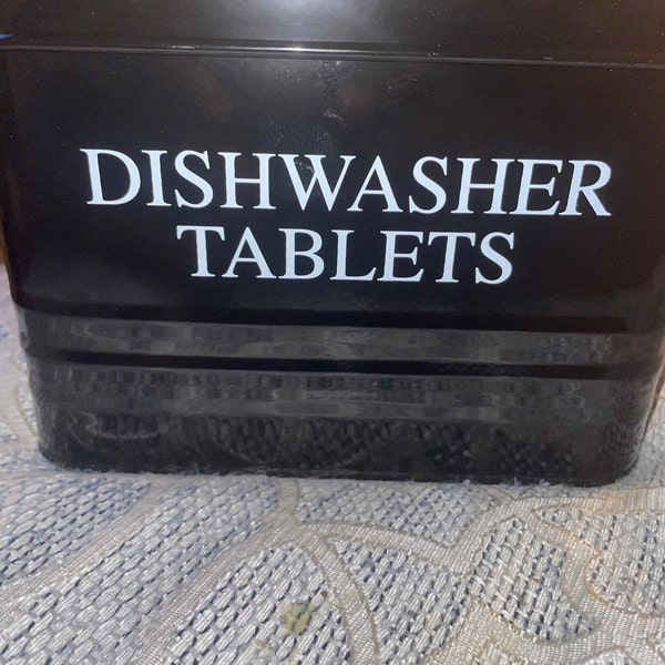 Dishwasher Detergent Pods Container, Modern Farmhouse Kitchen Home ...