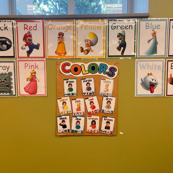 26 Educational Alphabet Flash Cards A4 Poster Cards for Classroom,decoration Match Game, Baby ...