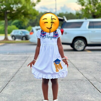 Kindergarten Graduation Dress, Girls Graduation Dress, Toddler Girls ...