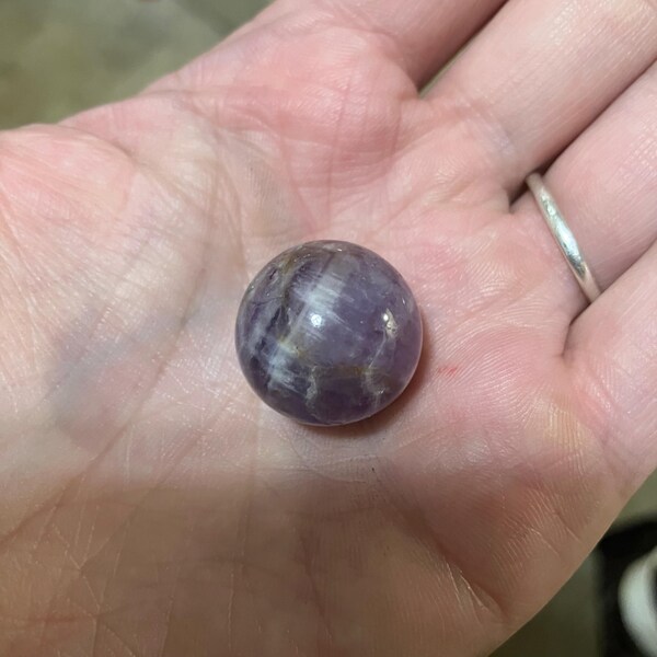 Peach Moon Stone Palm, Peach Palm Stone, Moonstone, Garnierite Palm ...