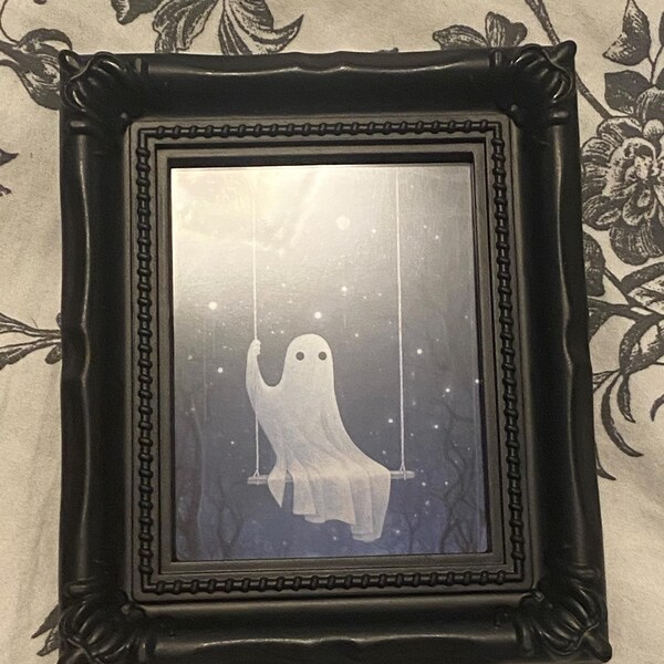 Tiny Baroque Framed Rustic Ghost Portrait 2x3 Inches - Etsy