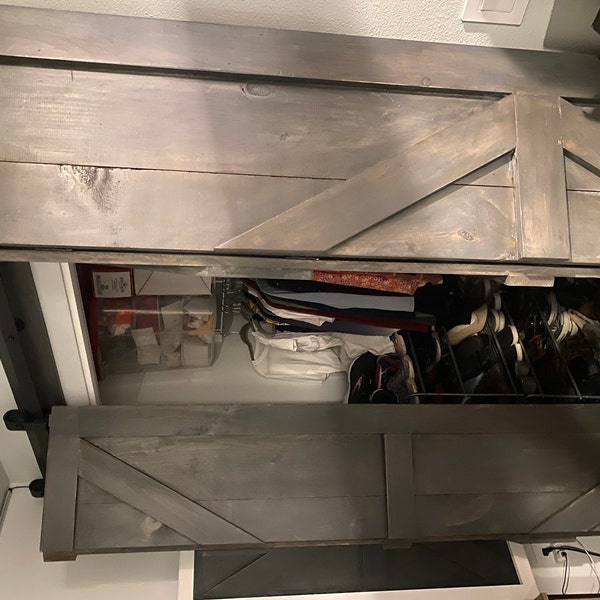 Custom Barn Door Baby Gate, White Painted Baby and Pet Gate - Etsy