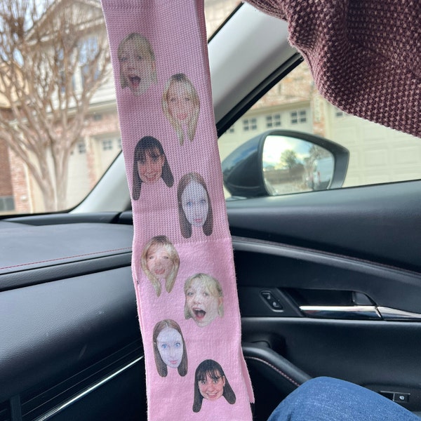 Custom Face Socks, Photo Personalized Socks, Faces on Socks, Picture ...