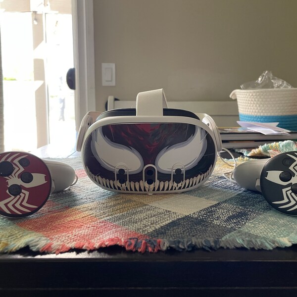 Iron Man Oculus Quest 2 Full Wrap Skin Decal VR Goggles - Etsy