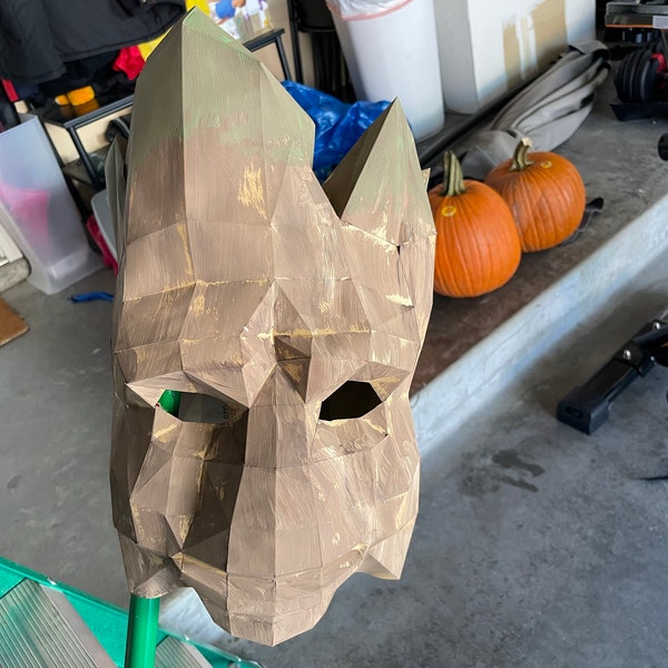 Groot Mask Paper Craft, Digital Template, Origami, PDF Download DIY ...