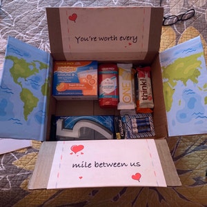 Long Distance Care Package for Boyfriend / Overseas Deployment Survival ...