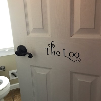 The Loo as Vinyl Decal / Sticker Easier Than Paint or Stencils Select ...