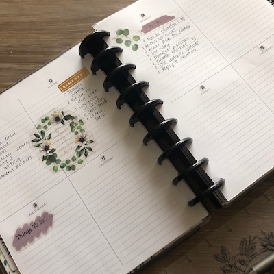 GTD Inbox Collection Getting Things Done Inbox / Task Organizer A5 ...