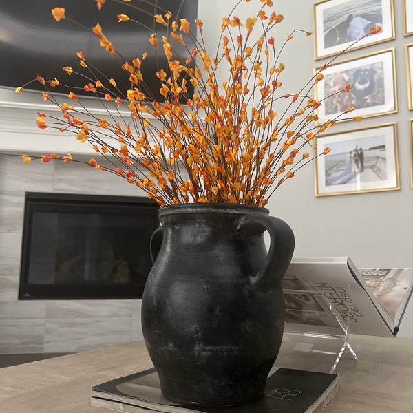 Tall Fall Foliage Stem for Vase, Artificial Leaf Branch, Fall Branch ...