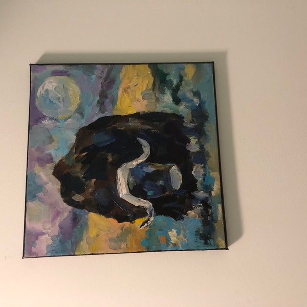 Oryx Painting Oryx Abstract Painting Oryx Oil Painting Oryx Wall ...