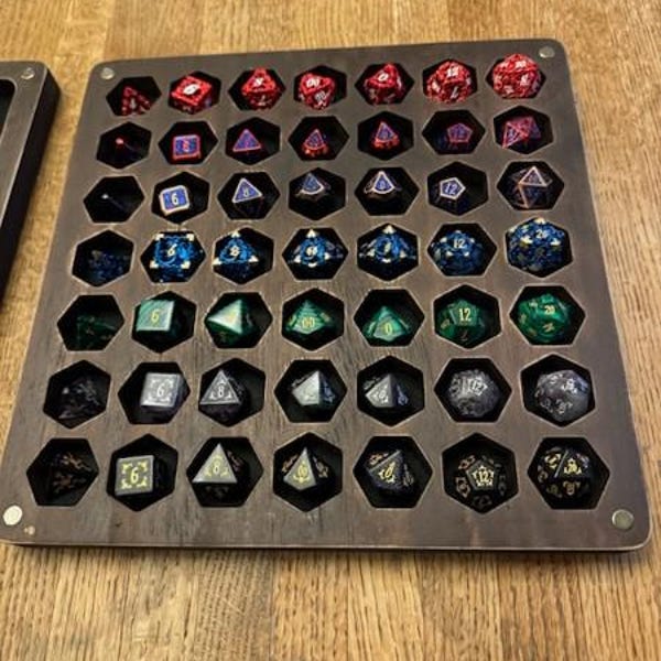 Dnd Box and Tray. Dungeons and Dragons. Personalized Dice Box ...