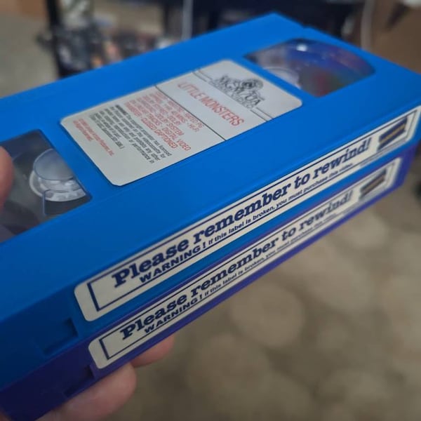 Please Remember to Rewind - Blockbuster Video Rental VHS - Vinyl Die ...