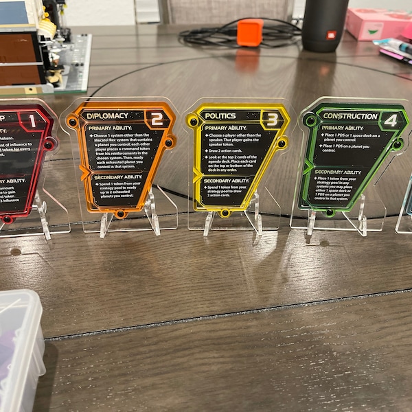 Strategy Card Stands for Twilight Imperium 4! - Etsy