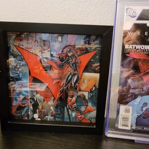 Spiderman Spiderverse Comic Book Cover 3D Shadow Box Decor - Etsy