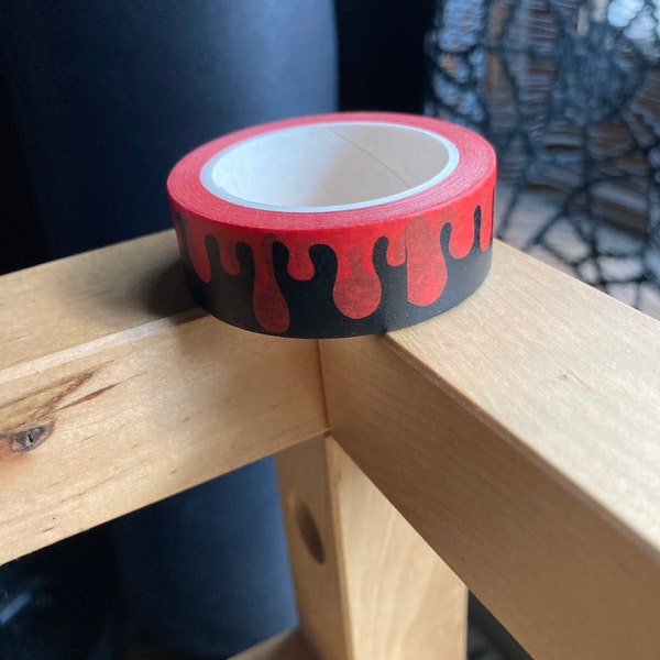 Blood Drop Washi Tape 15mm X 10m - Etsy