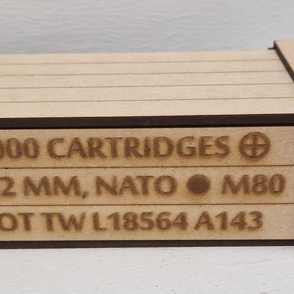 Shipping Crate Laser Cut Digital Files for Laser Cutting Hobby Vector ...