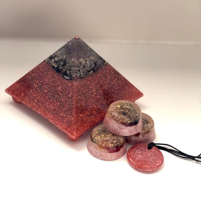 TORUS Obsidian Copper Orgone Baby Torus Shungite, Quartz, & Magic Mix ...