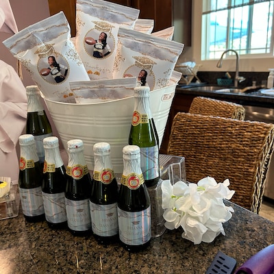 Gold Drip Prom Chip Bag Dripping Gold Water Label Prom - Etsy